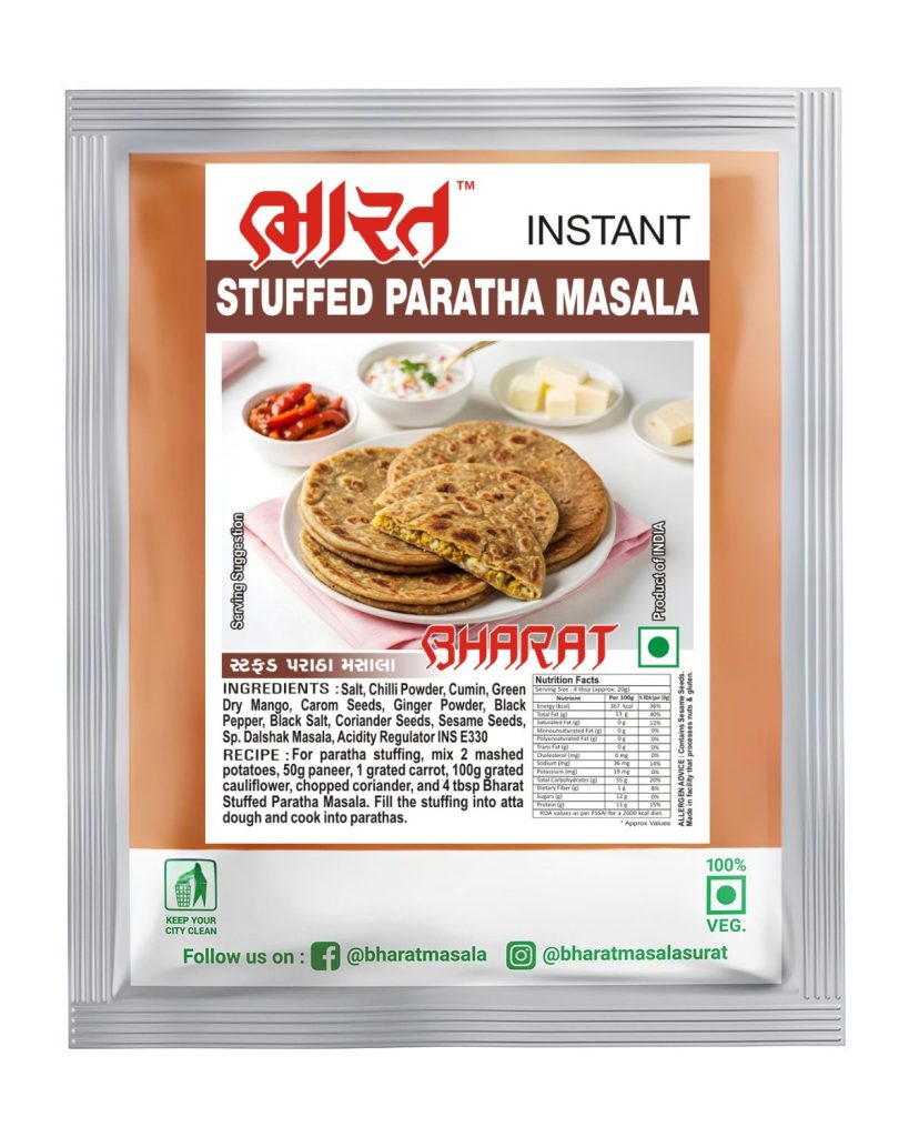 Stuffed Paratha Masala - Best Masala Shop in Surat | Buy Authentic ...